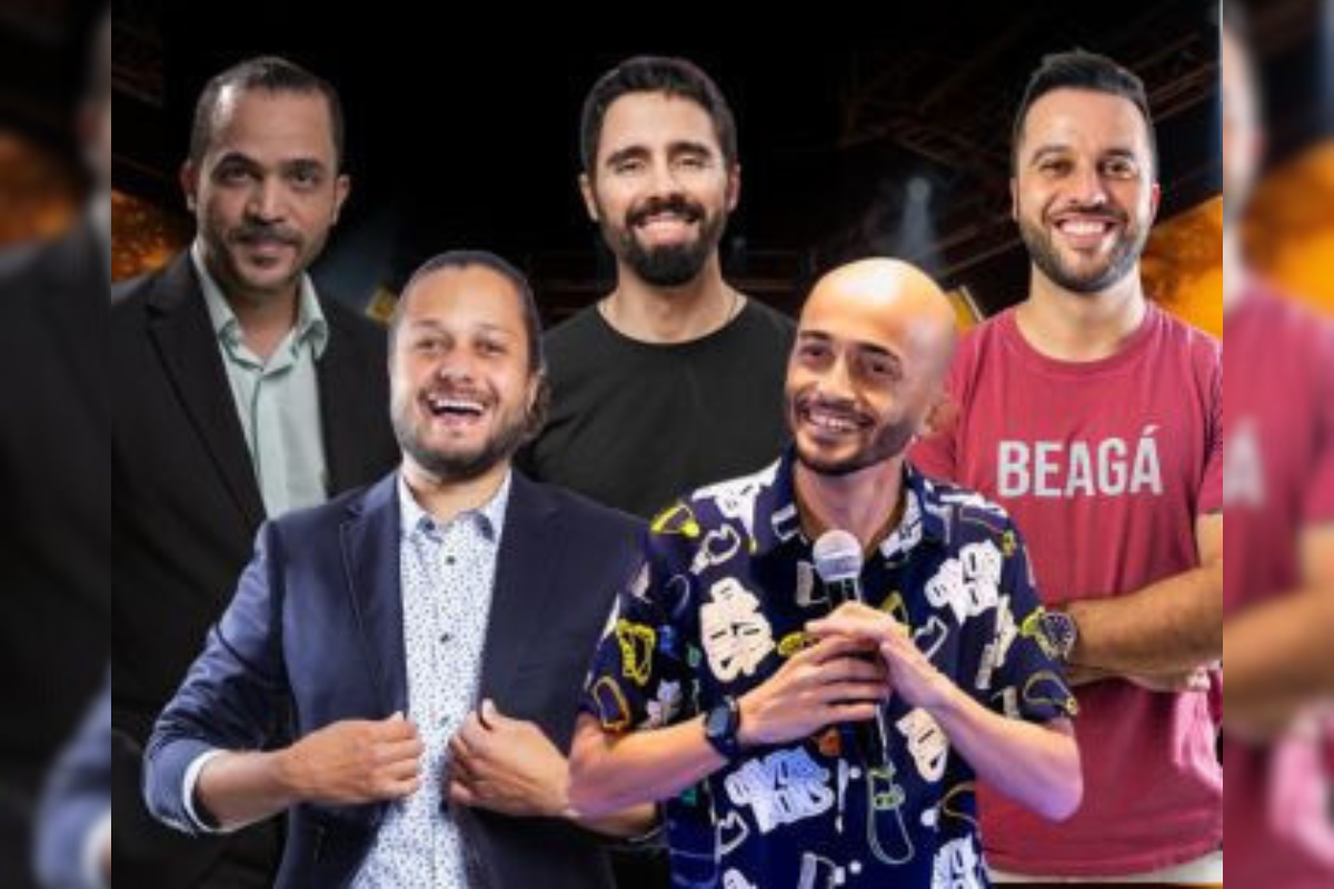 1ª Mostra Stand-up Comedy reúne cinco humoristas no teatro do Monte Carmo