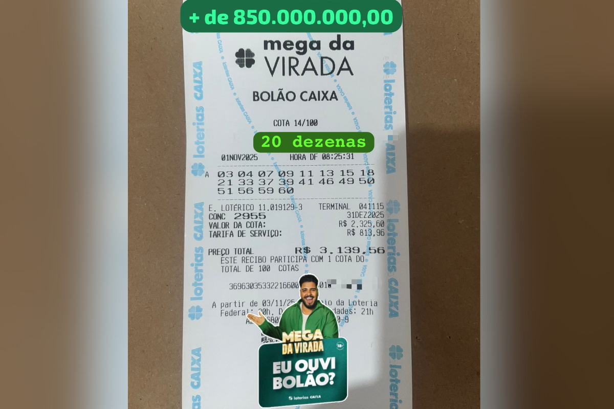 Bolão em Betim acerta a quina da Mega da Virada e garante prêmio | O ...